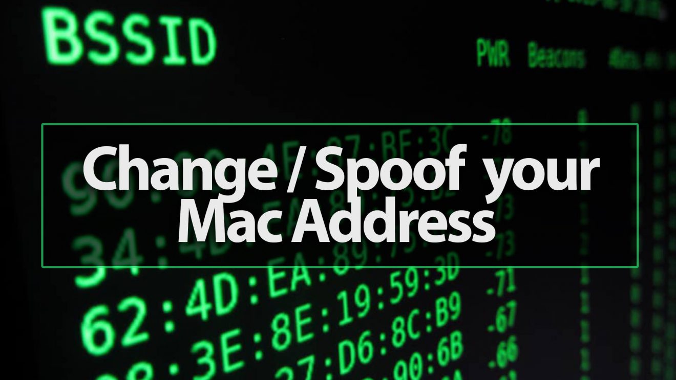 How to Change / Spoof your Mac Address using Macchanger on Kali Linux ...