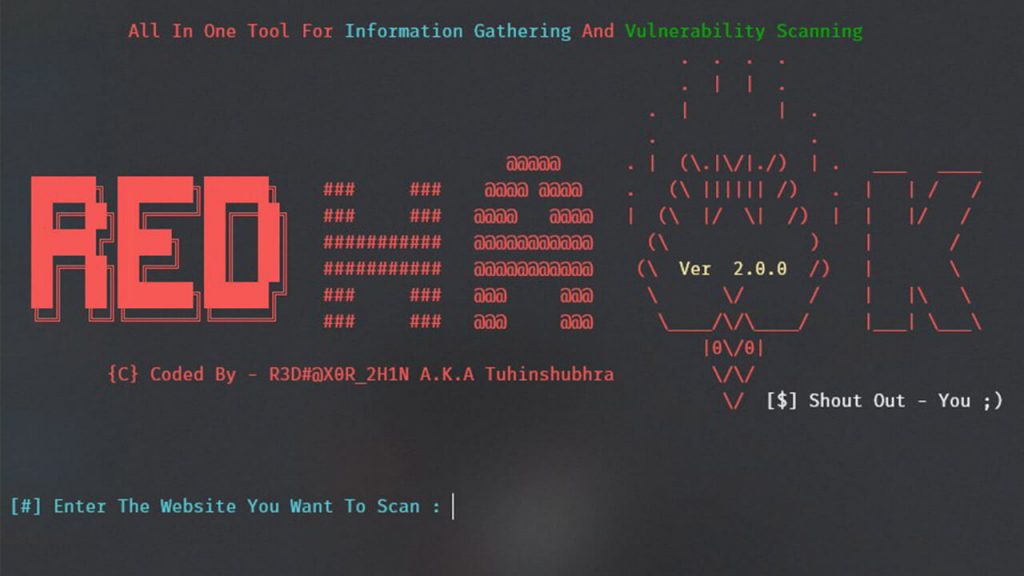 Red Hawk – All in one tool for Information Gathering and Vulnerability ...